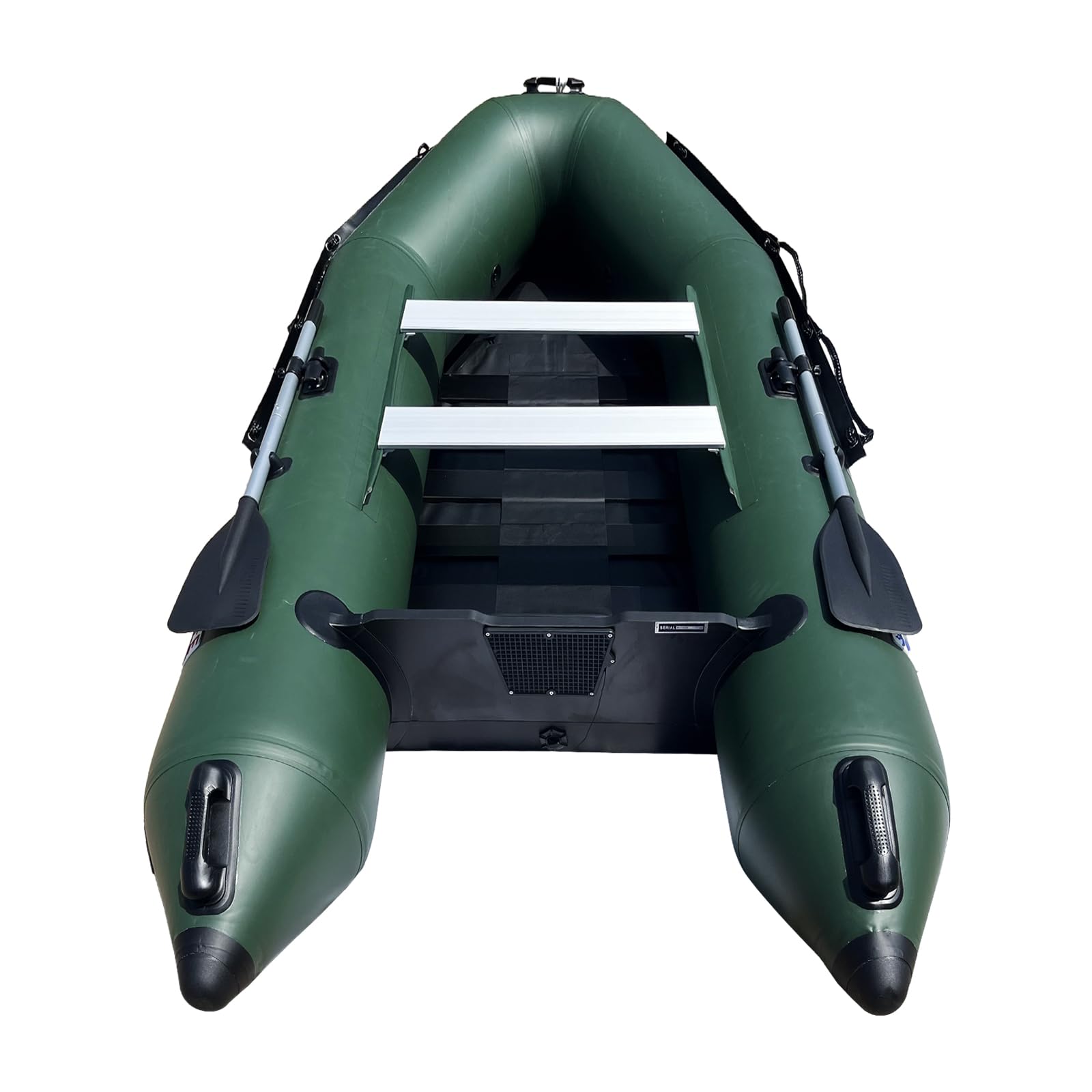 Inflatable Dinghy Boats with Ligheweight Floor 4 Person Portable Boat ...