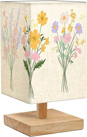 Bedside Desk Lamps, Minimalist Set three floral bouquets Wildflower ...