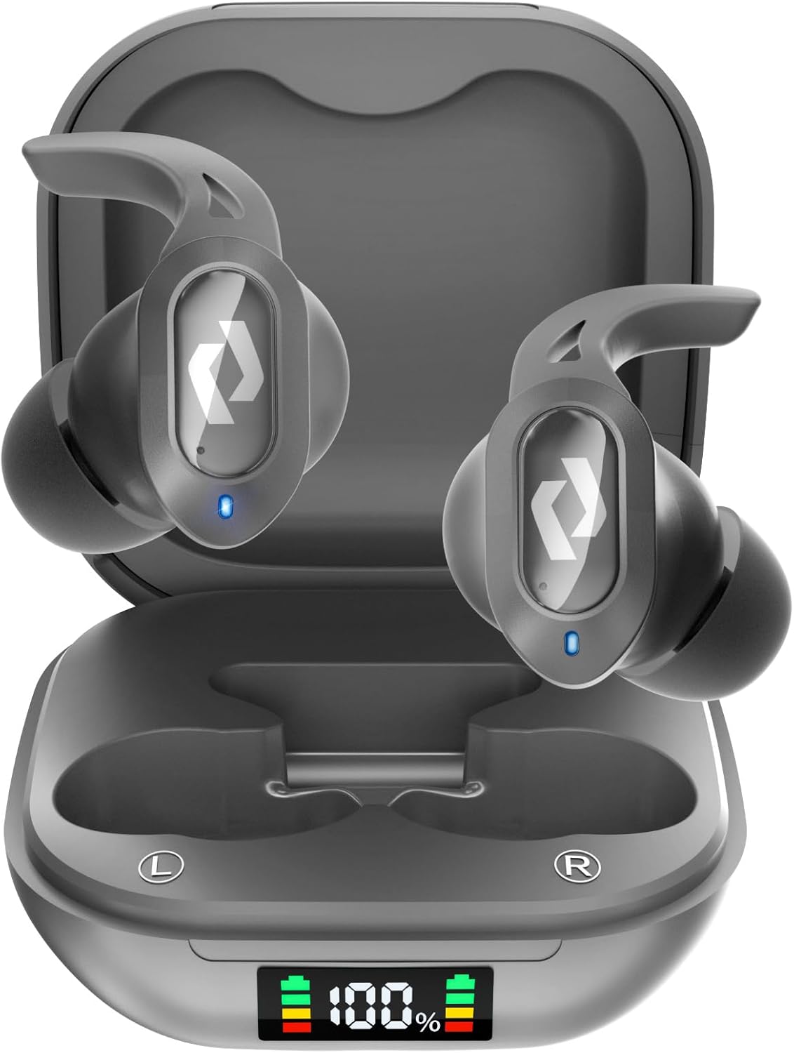 Amazon.com: CYBERDOT Wireless Charging Case Waterproof Headphones Built ...
