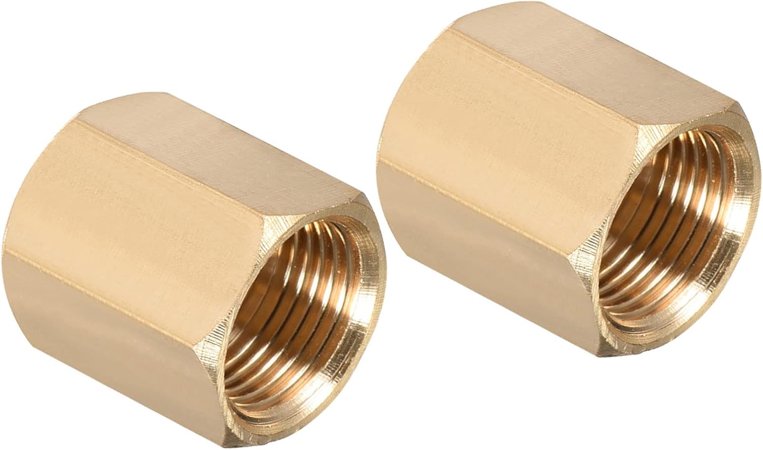 Amazon.com: M METERXITY 2 Pack Female Thread Pipe Fitting - 3/8" G ...