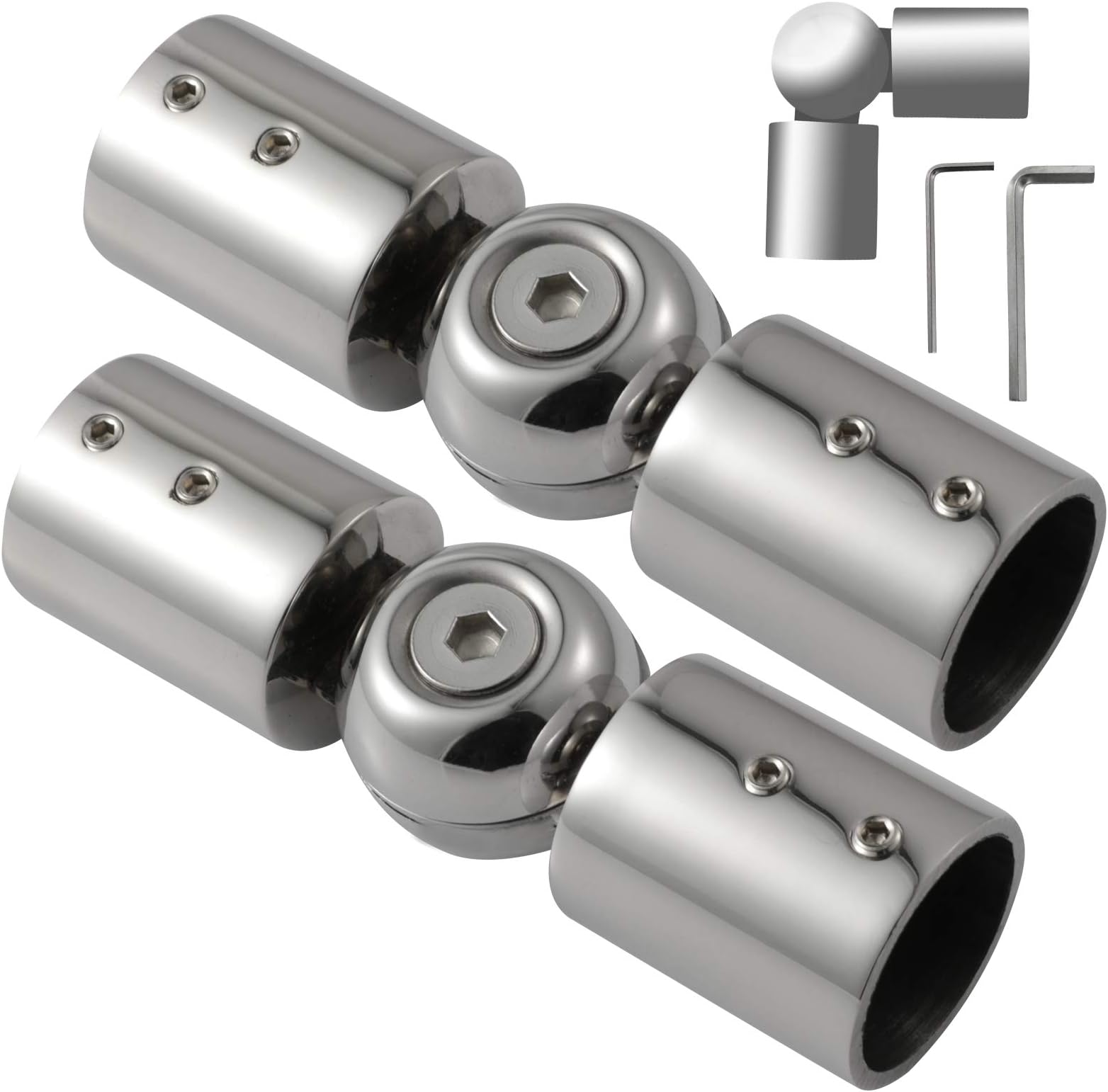 Amazon.com: MERIVILLE Hinged Elbow Connector - Designed for Bay Window ...