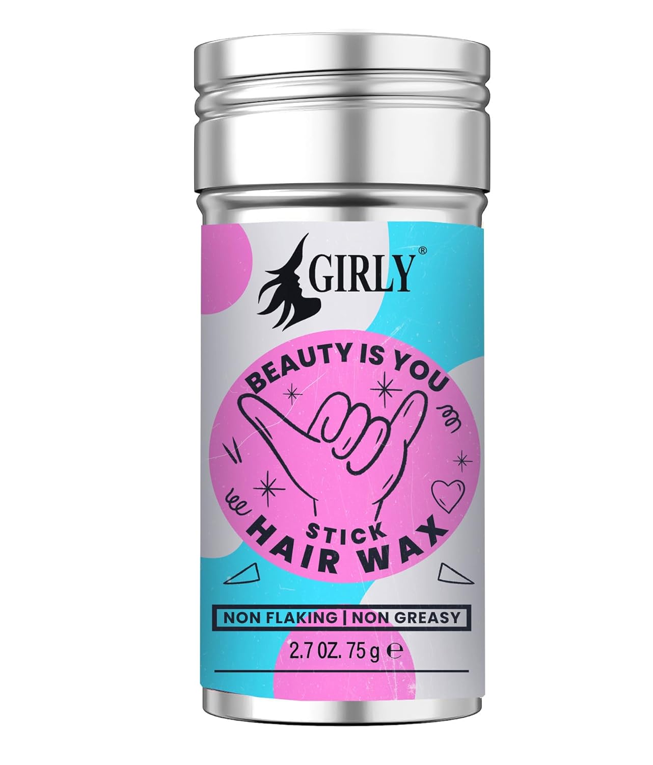 Amazon.com: Girly Sleek & Shine Hair Wax Stick For Women & Kids Hair ...