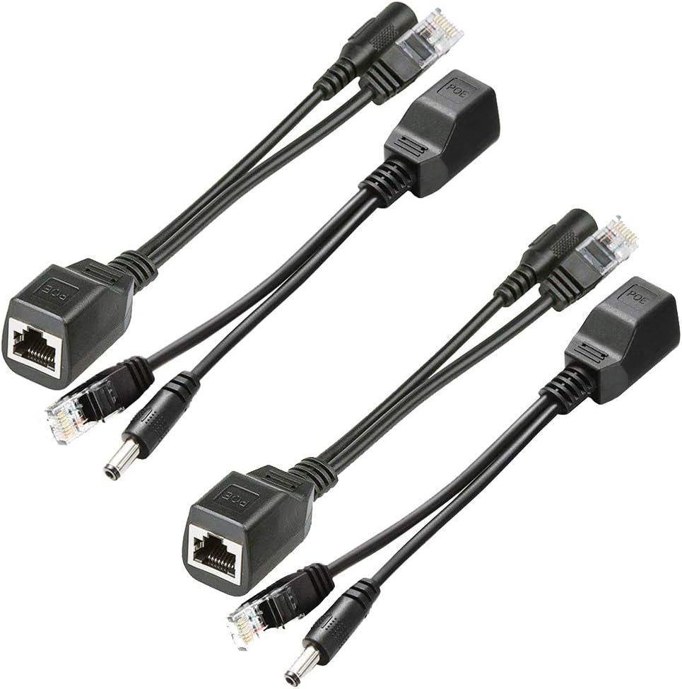 Amazon.com: iCreatin Passive PoE Injector and Splitter Power Over ...