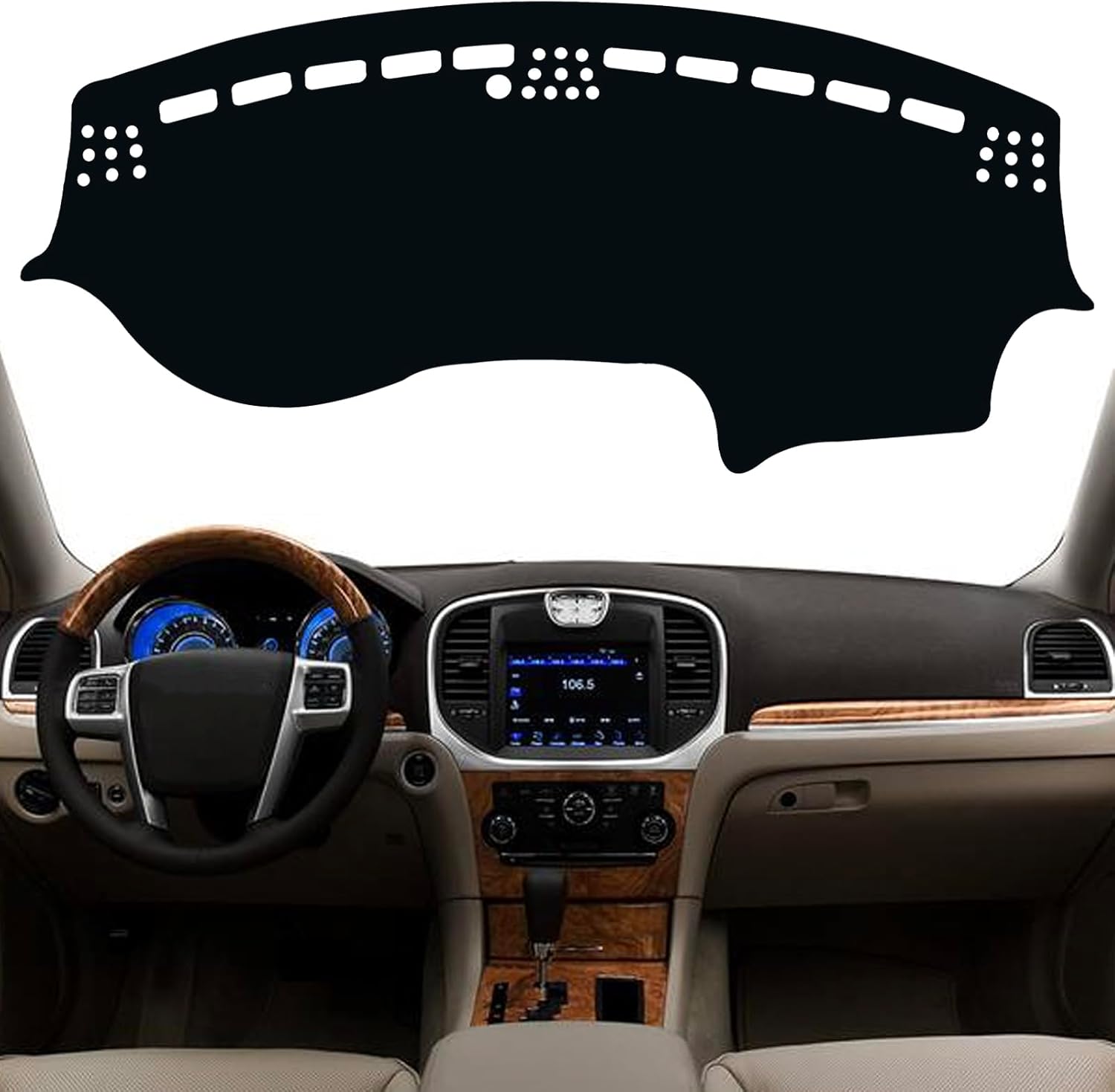 Amazon.com: KEEGTBOX Dash Mat Cover Interior Dashboard Protection pad ...