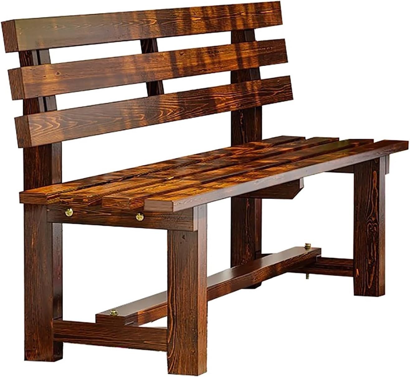 Wooden Outdoor Bench,All-weather Outdoor Bench,Load Capacity Up To 1000 ...