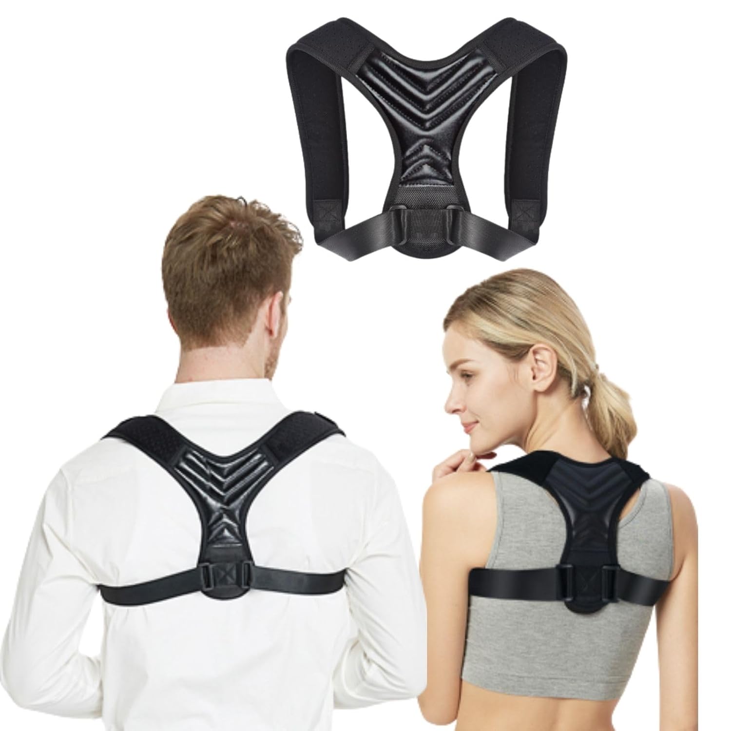 Amazon.com: Reatowrol Posture Corrector for Women and Men, Back Brace ...