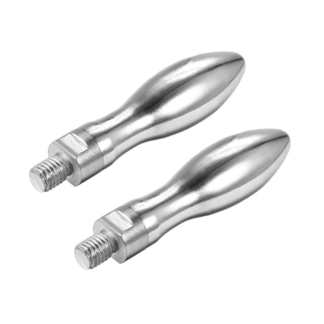 uxcell Clamping Handles Screw Knobs Handle M10 x 12mm Threaded Steel ...