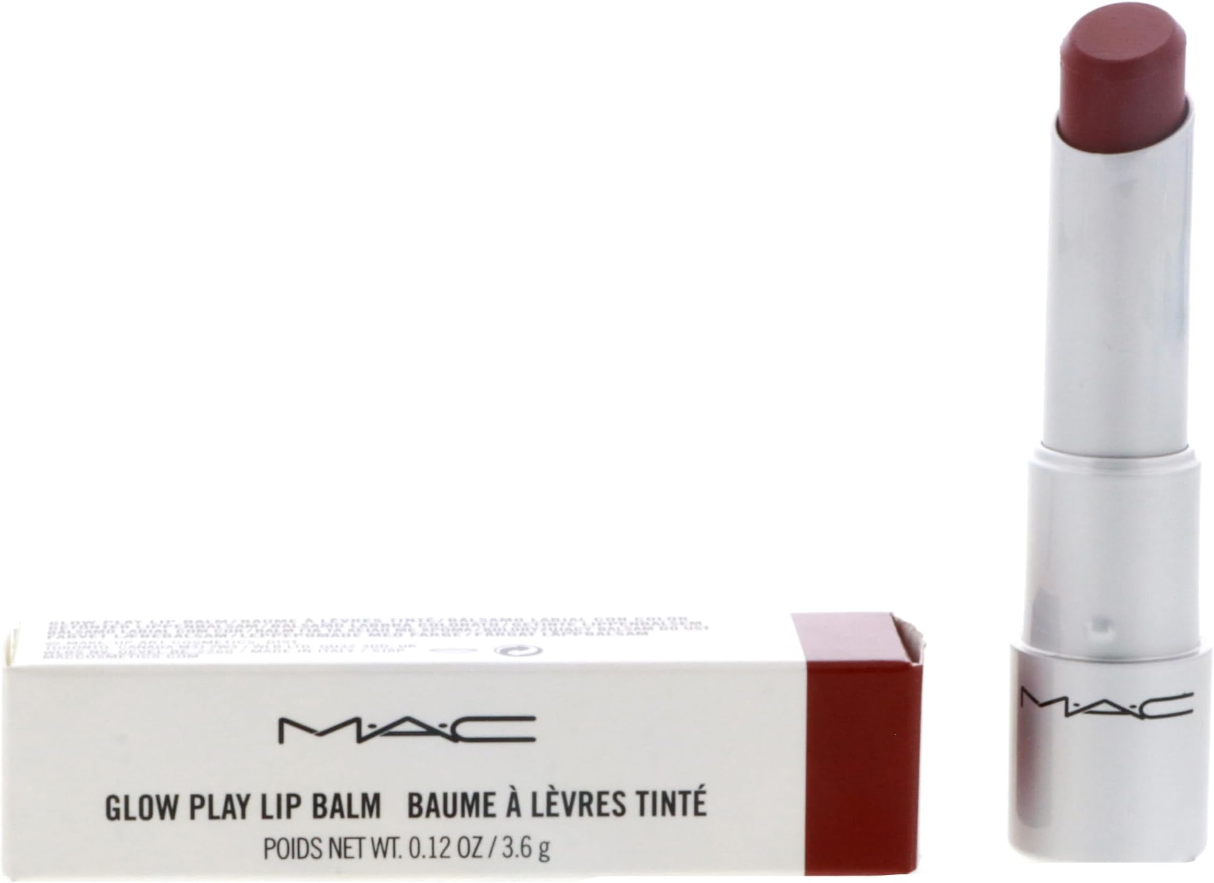 Amazon.com : MAC Glow Play Lip Balm - 445 Grapely Admired : Beauty ...