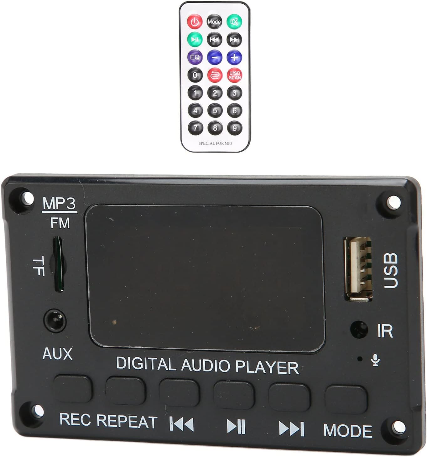Amazon.com: Bluetooth Decoding Board 2X40w, MP3 Decoding Board Supports ...