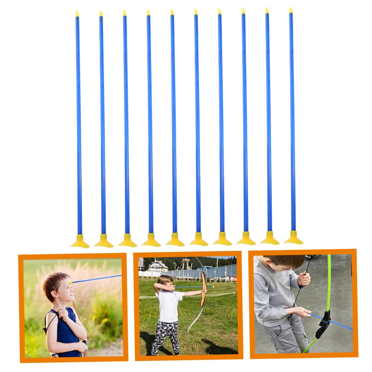Archery Set 20PCS Toysery For - Includes 1 Bow, 1 Arrow, And 1 Suction ...