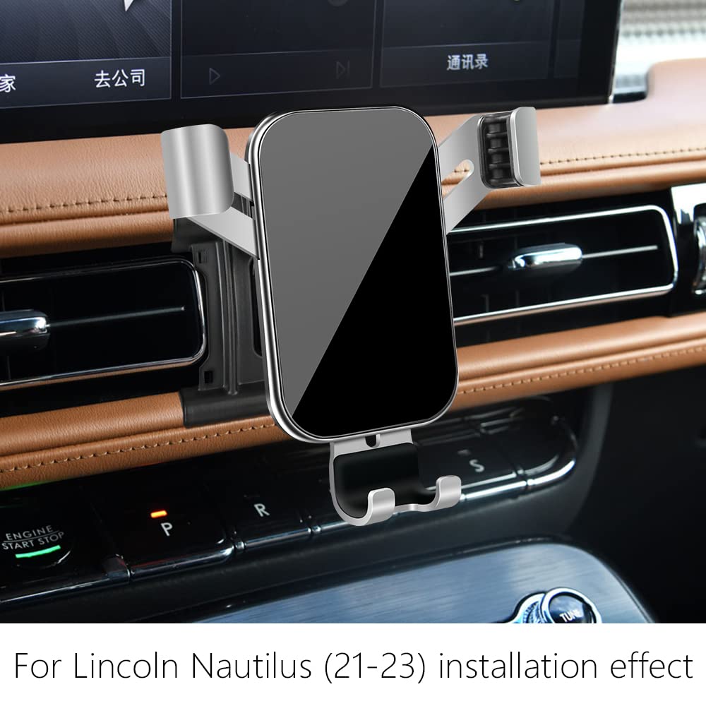 Snapklik.com : Car Phone Holder For Lincoln Nautilus 2021 2022 2023 SUV ...