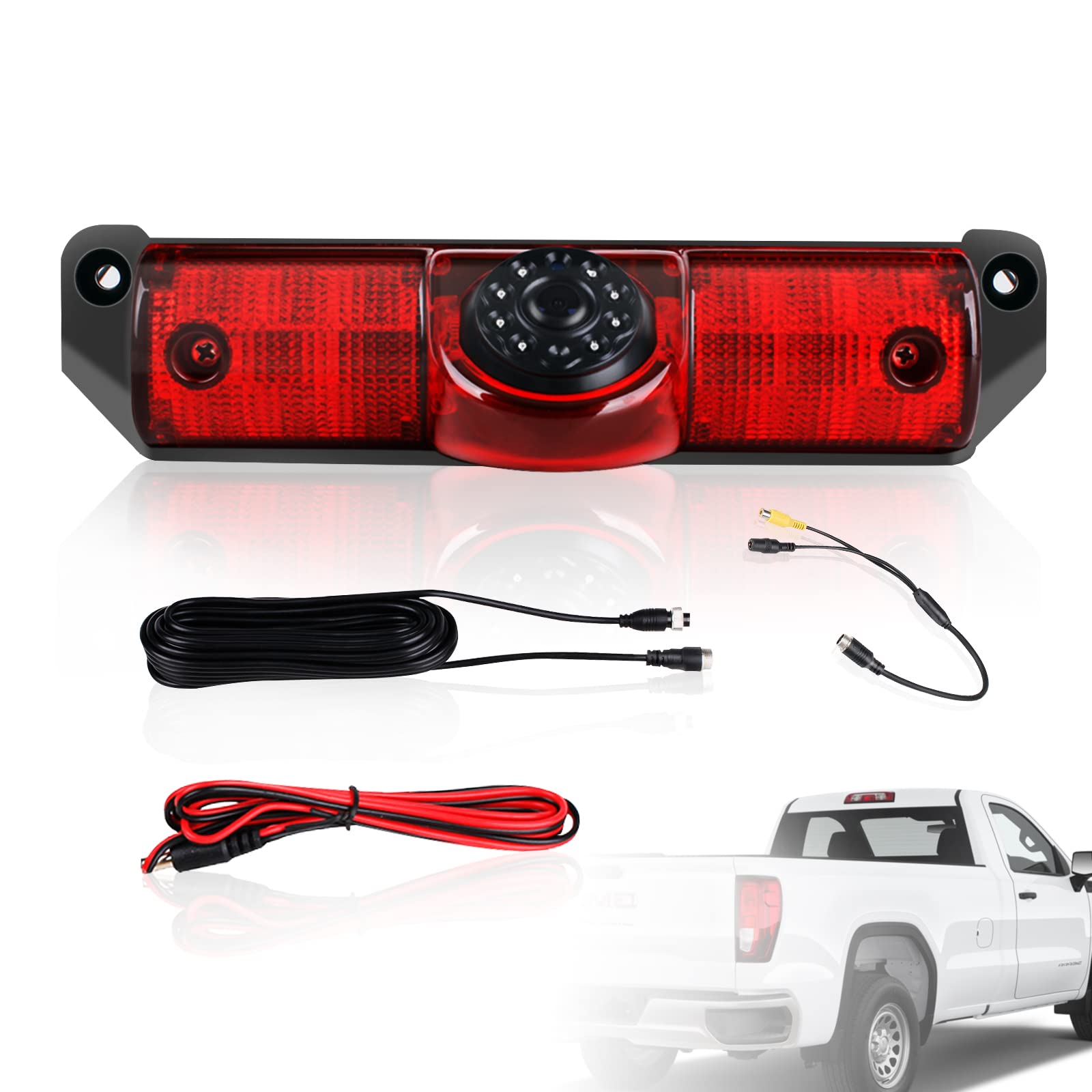 Third 3rd Brake Light Rear View Reverse Backup Camera Compatible ...