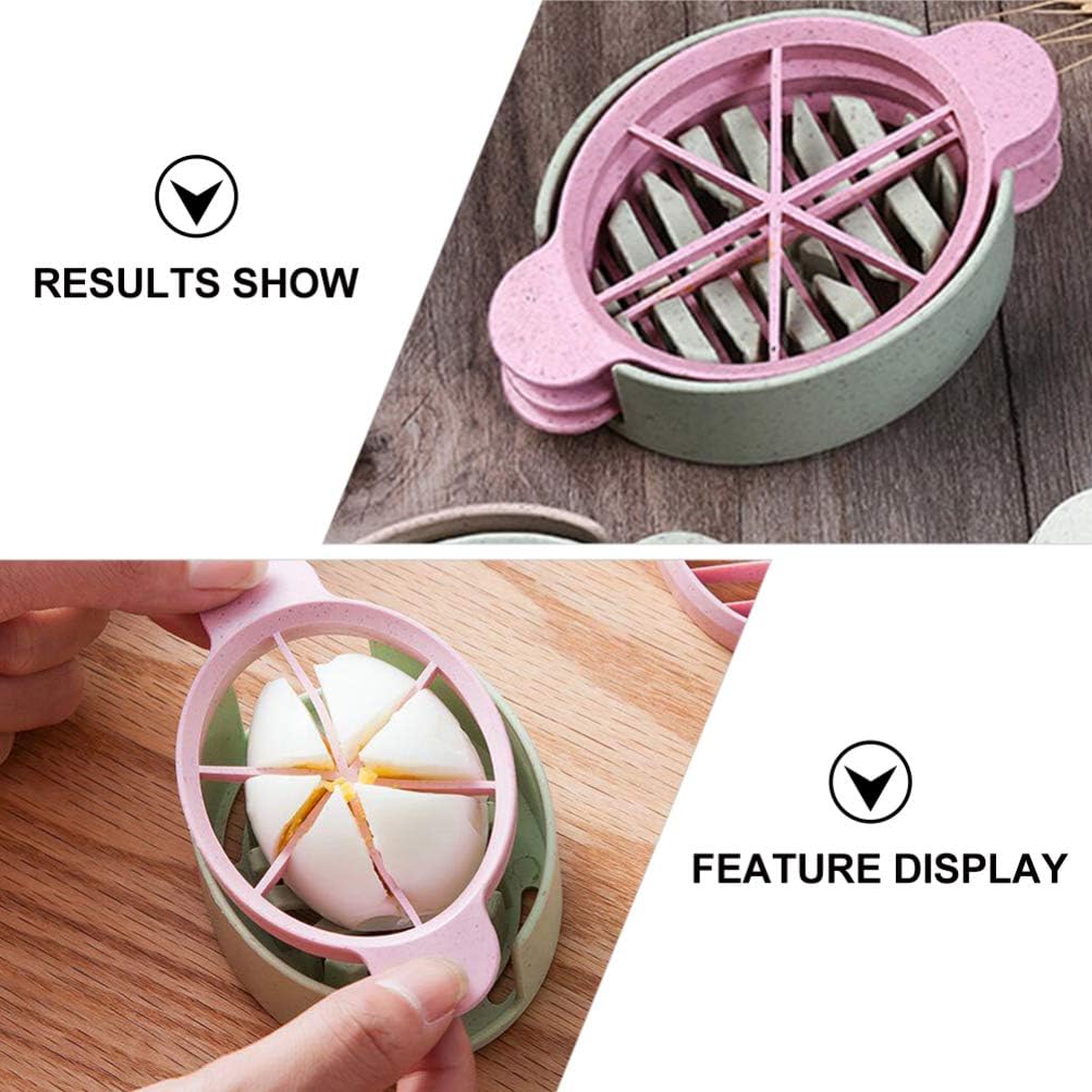 Buy DOITOOL Egg Slicer Egg Cutter Heavy Duty Slicer for Fruit Garnish ...