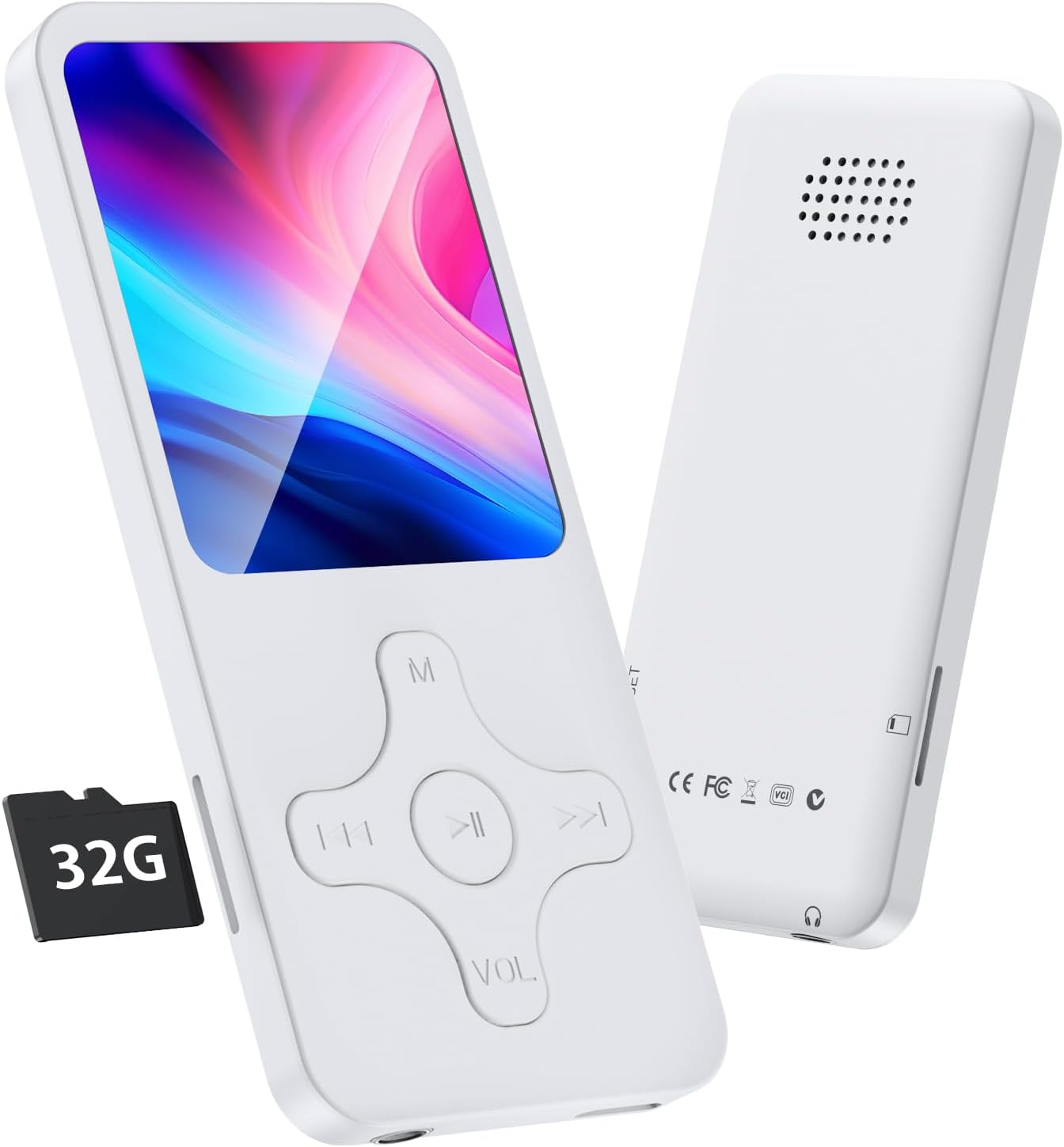 Amazon.co.jp: MP3プレーヤー Bluetooth5.1 音楽プレイヤー 32GB SDカード対応 ウォークマン 多機能 ...