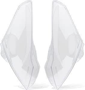 Amazon.com: GoaMotors 2PCS Headlight Headlamp Lens Cover Left Right For Infiniti G37 G35 G25 ...