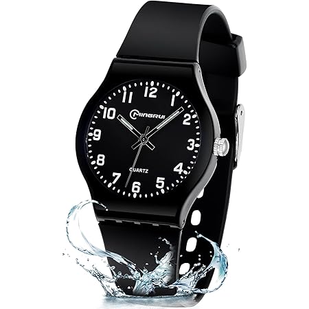 Edillas Kids Analogue Watch Girls Boys,Child Waterproof Learning Time ...