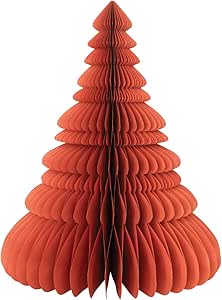 Amazon.com: Creative Co-Op Paper Honeycomb Tree, Burnt Orange : Home ...