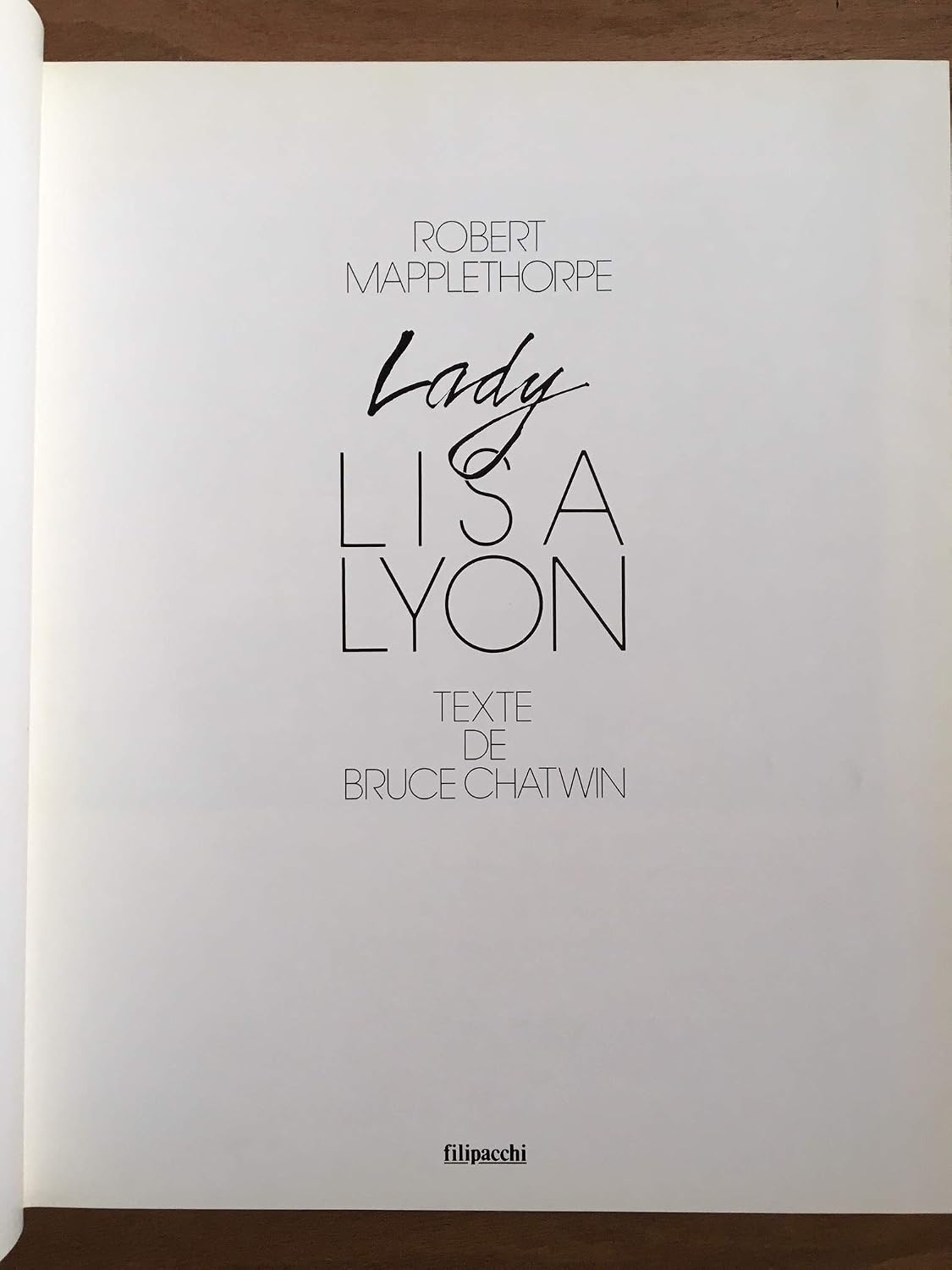 Lady: Lisa Lyon : Mapplethorpe, Robert, Chatwin, Bruce: Amazon.co.uk: Books