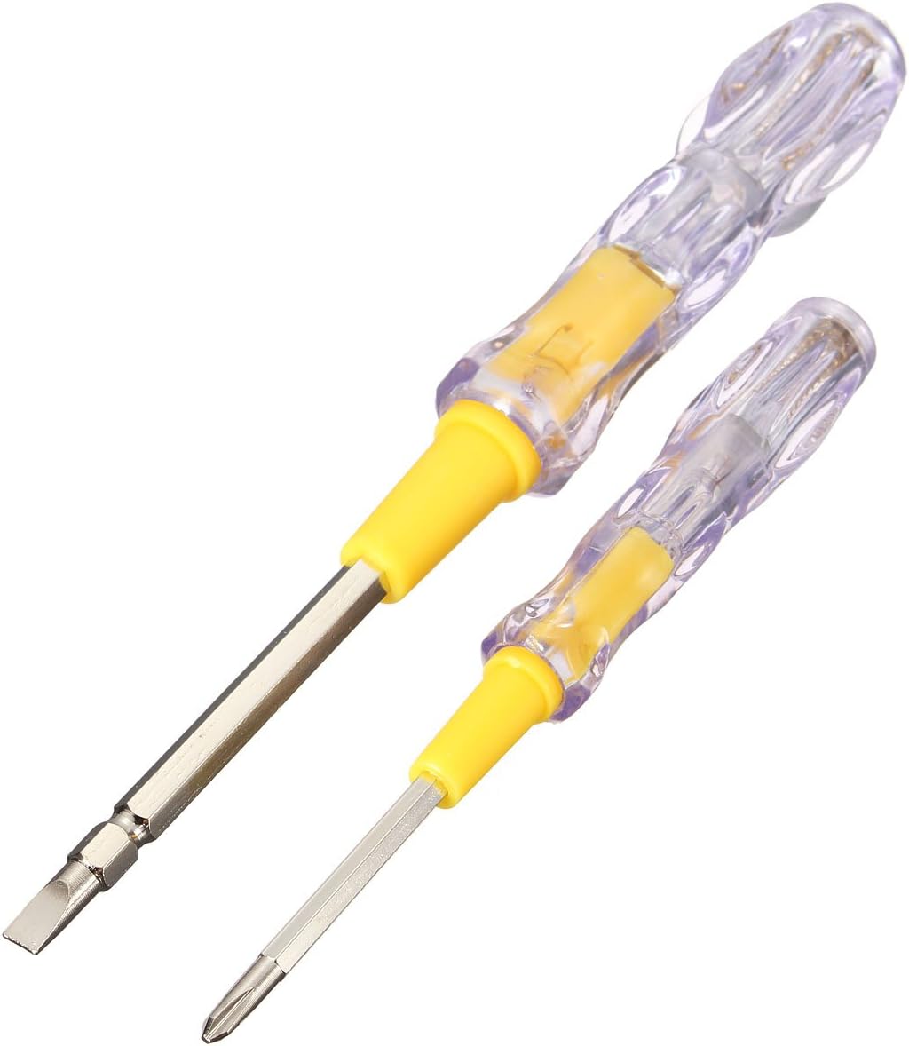 Tutoy 100-500V Mains Tester Circuit Test Screw Driver Voltage ...