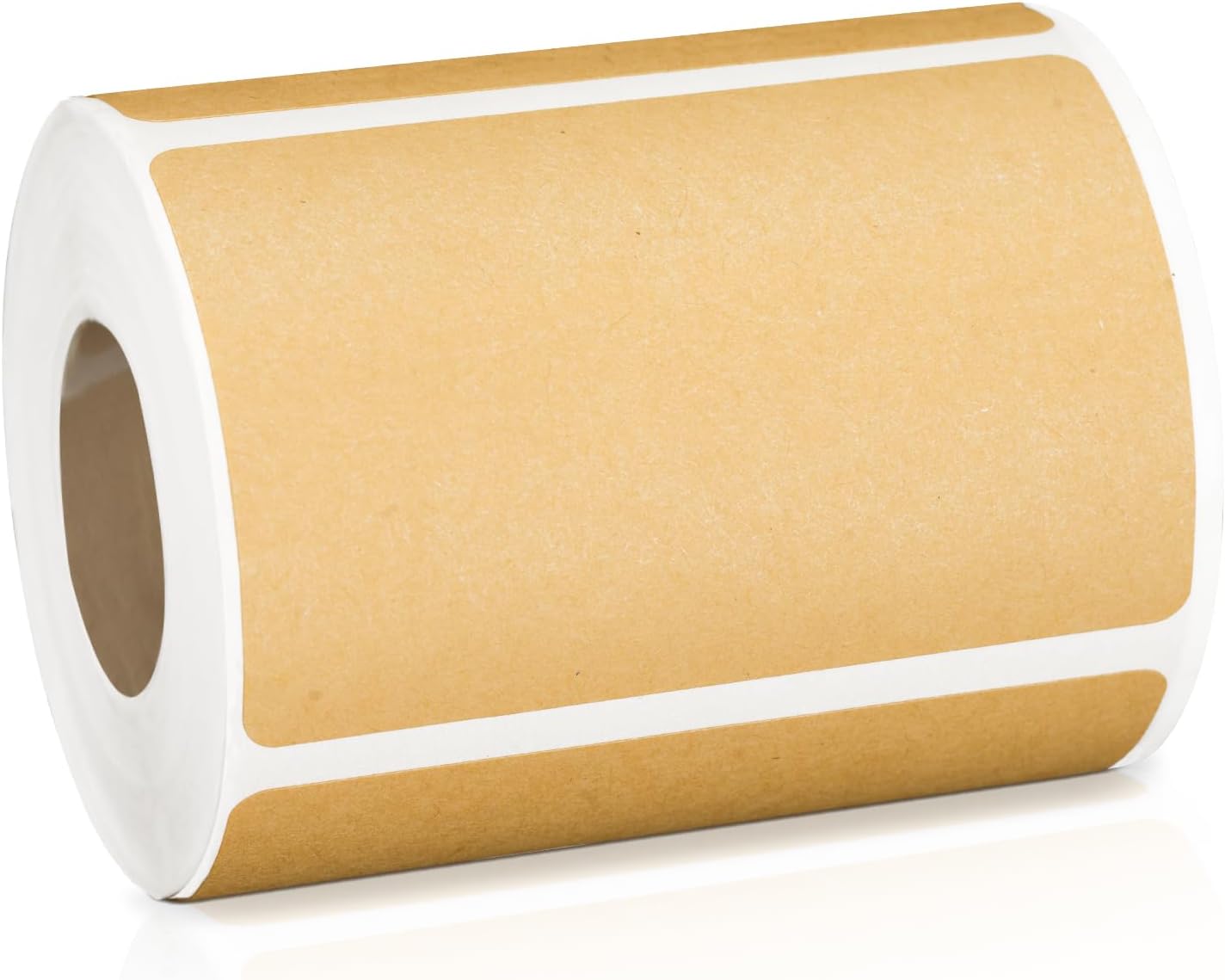 Amazon.com : KINGLAKE Kraft Label Stickers 2x3 Inch - 300 Pcs Self ...