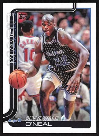 Amazon.com: 2025-26 Topps #260 Shaquille O'Neal Orlando Magic NBA ...