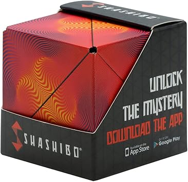 SHASHIBO Shape Shifting Box - Award-Winning, Patented Fidget Box w/ 36 ...