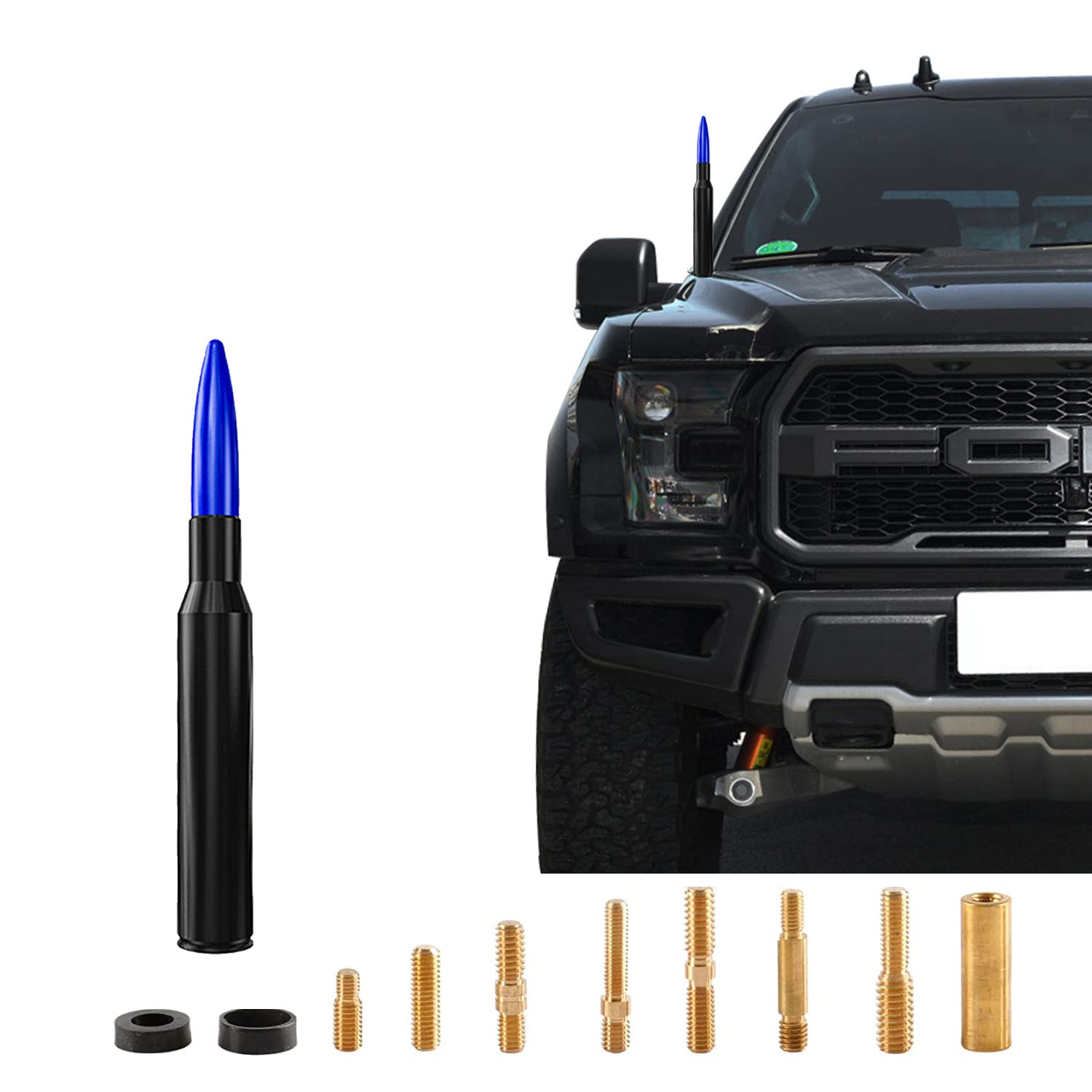 Amazon.com: Smeyta Car Antenna Toppers for Vehicles,5.5" AM/FM Radio ...