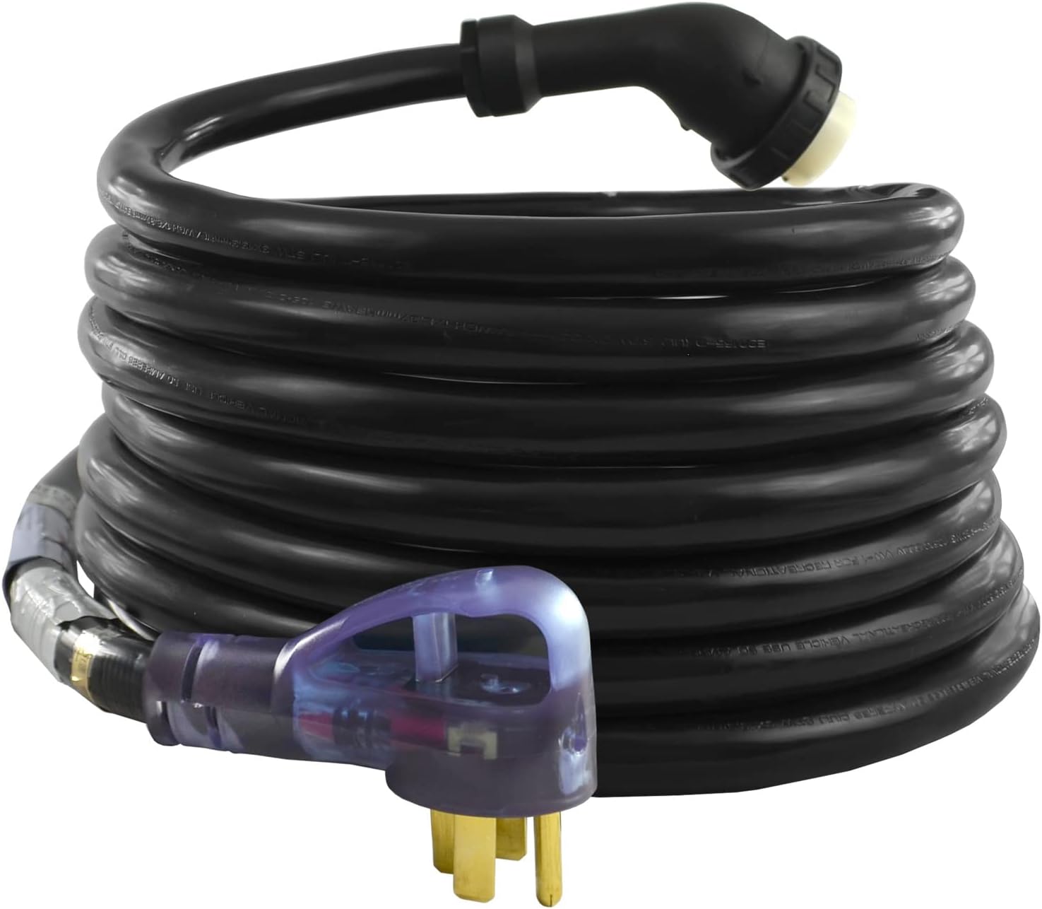 Amazon.com: Conntek 50 Amp 45 ft RV/Generator Cord with Reverse ...