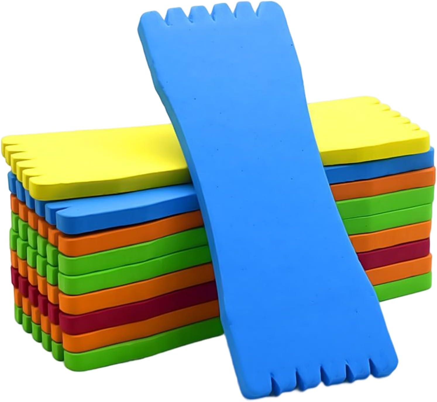 Amazon | KALOLINNA 釣りラインボード 10個セット 仕掛け巻き 収納 釣りをする 発泡 巻き取り釣りラインボード ラインワイヤー釣り ランダムな色 (5*12cm ...