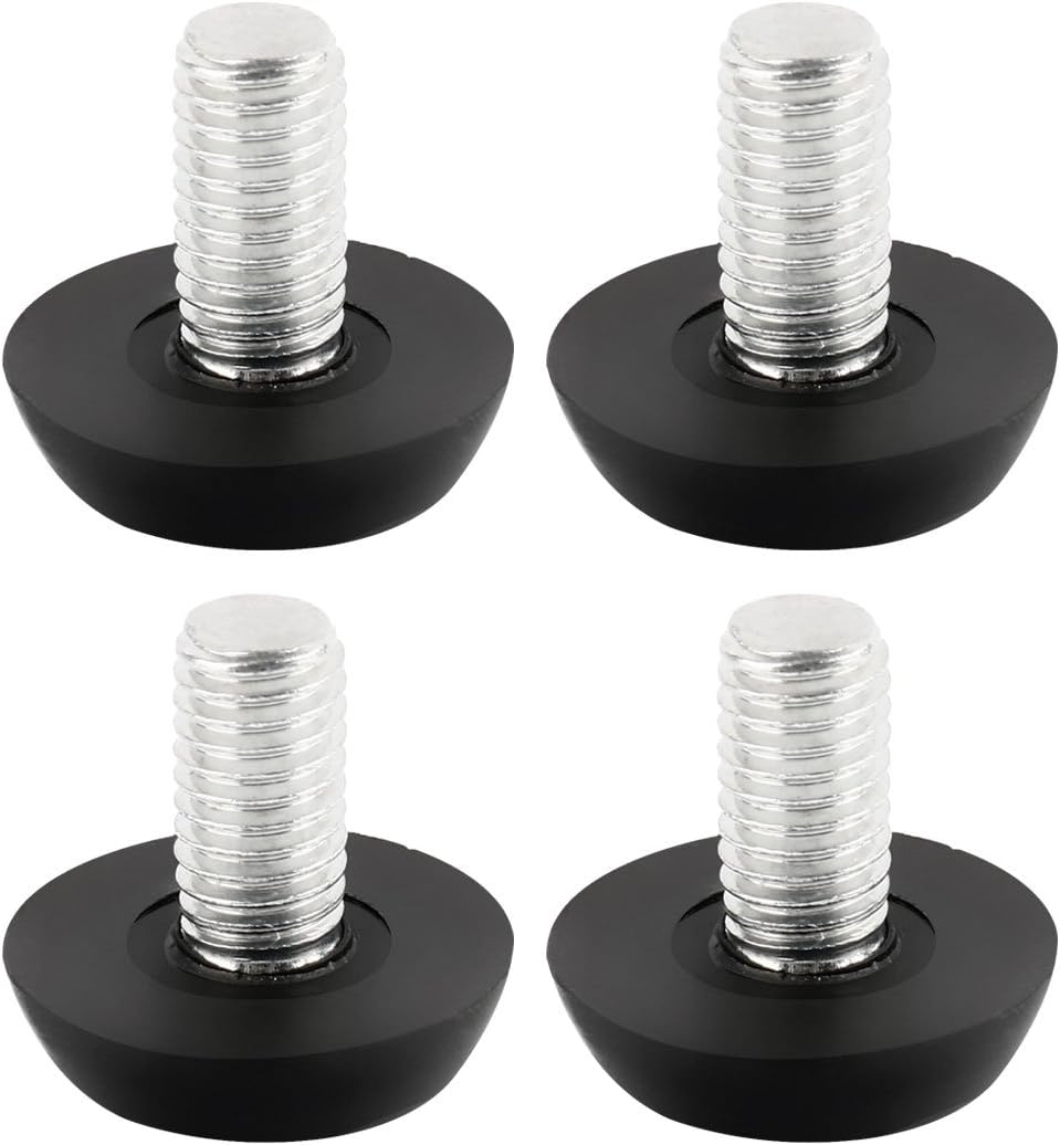 Amazon.com: uxcell Furniture Glide Leveling Foot 8mm Thread 23mm Dia ...