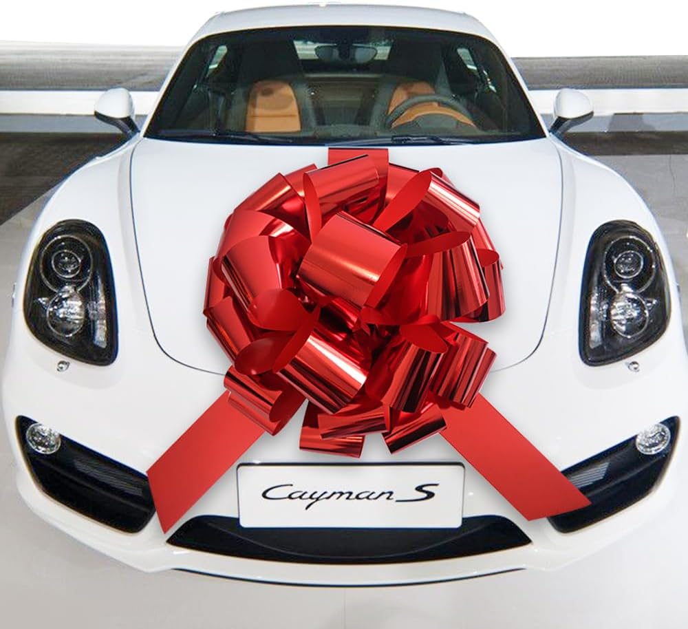 Amazon.com: 1pcs Large Gift Bow,Giant Bow for Car,22 inch Giant Bow ...