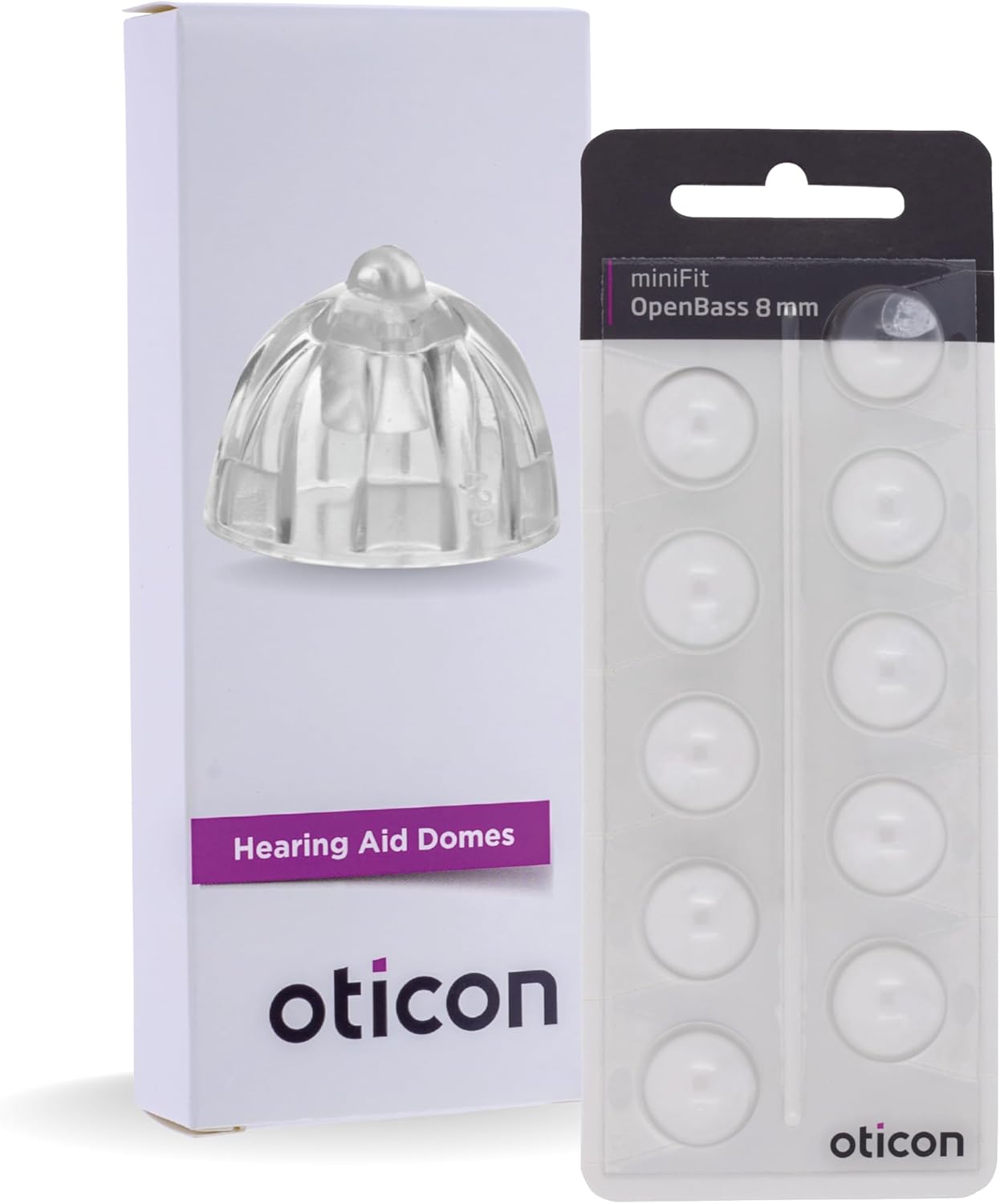 Amazon.com: Genuine Oticon Minifit Open Bass 8mm (0.31 inches - Medium ...