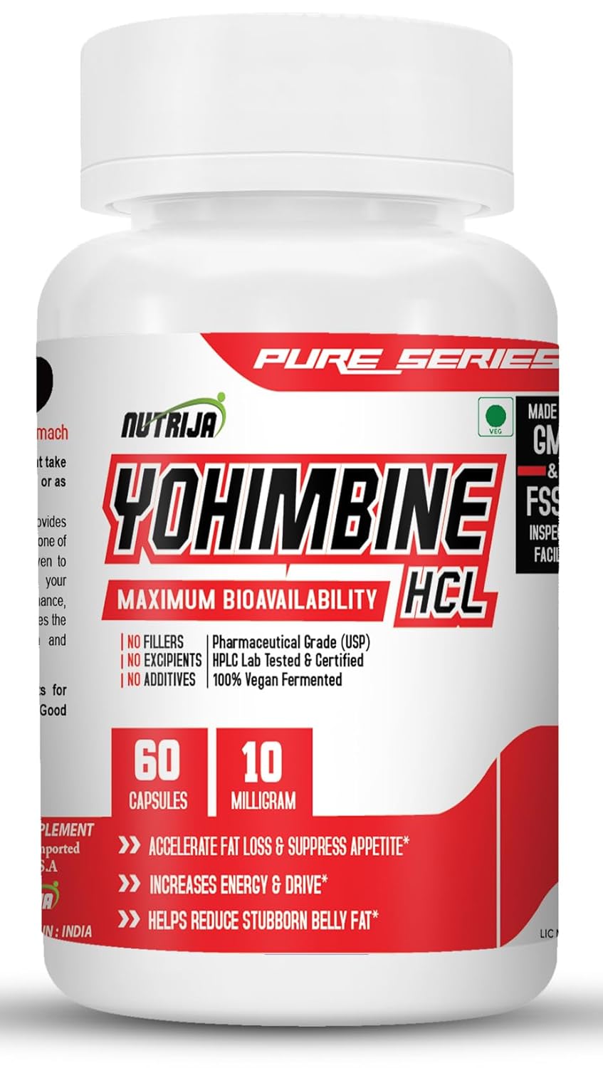 Buy NutriJa Yohimbine 10mg - 60 Capsules Online at Low Prices in India ...