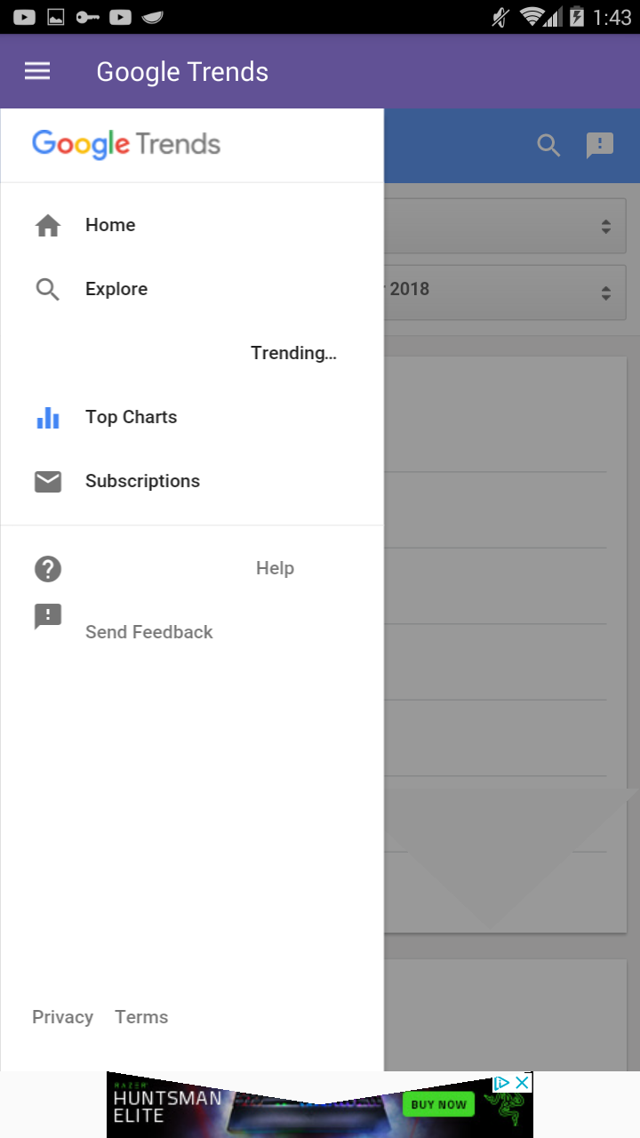 Trends Toppy - Alien Google Trends - App on Amazon Appstore
