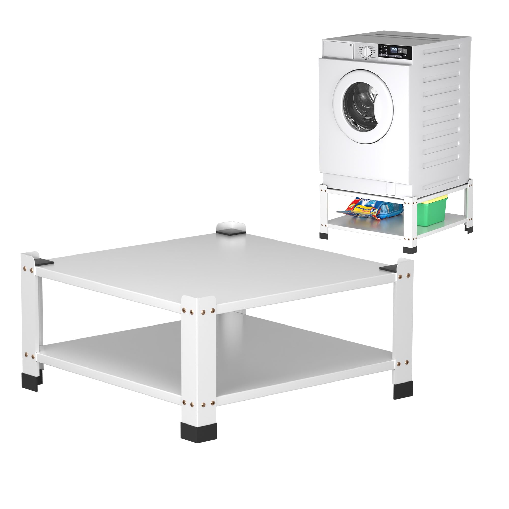 Snapklik.com : GangMei Laundry Pedestal For Washer And Dryer, Universal ...