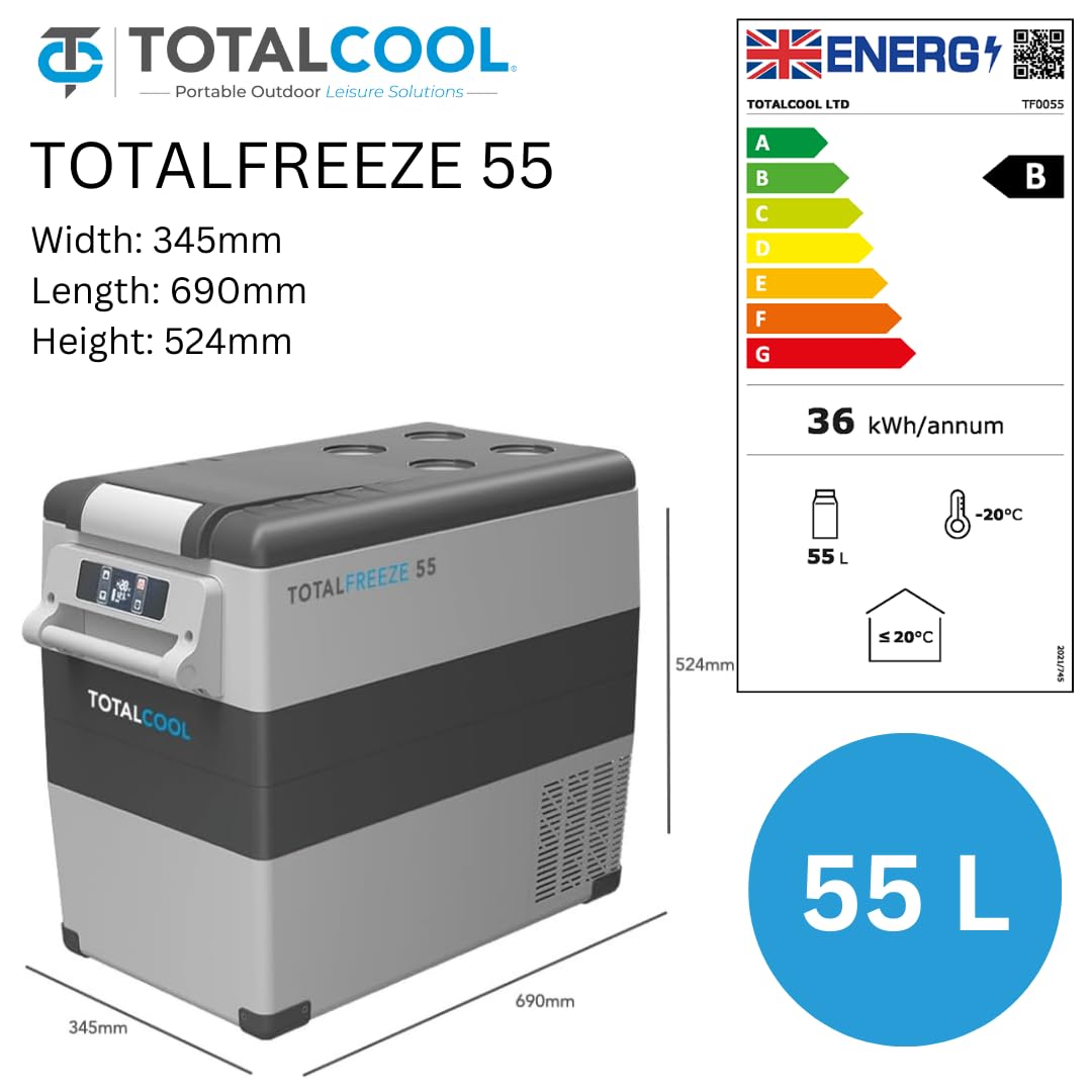 Anker SOLIX EverFrost 2 58L Car Fridge & Cooler Box, Powered Cooler ...
