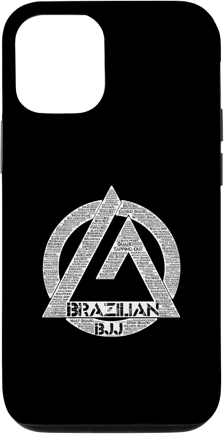 Amazon.com: Brazilian Jiu-Jitsu Terminology Art - BJJ Techniques Case ...