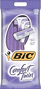 BIC Comfort Twin Blade Shaver, Women, 10-Count (Packs of 6) : Amazon.co ...