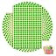 3,900 x Silver Sticky Dots - 8mm - Round Colour Coding Dot Stickers ...