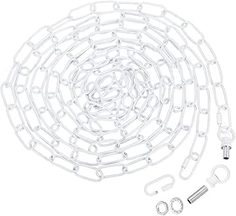 Amazon.com: PATIKIL 15 Feet Lighting Chain for Hanging Lamp, Chandelier ...