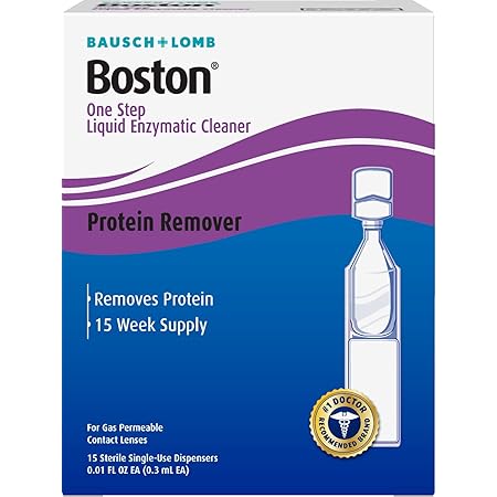 Amazon.com: Boston One Step Liquid Enzymatic Cleaner, Protein Remover ...