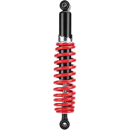 Amazon.com: Rear Spring Assisted Shock Absorber, 350mm/13.8in Aluminium ...
