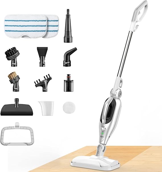 Amazon.com - Steam Mop, Detachable Handheld 12-in-1 Steam Mop Cleaner w ...