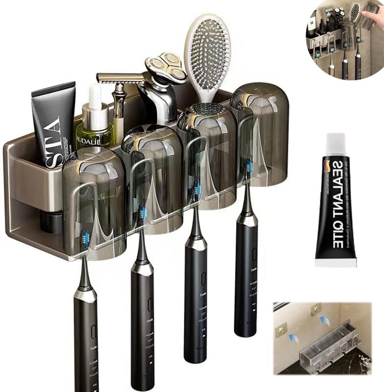 Porta Cepillo de Dientes - Soporte para Cepillo de Dientes, Porta ...