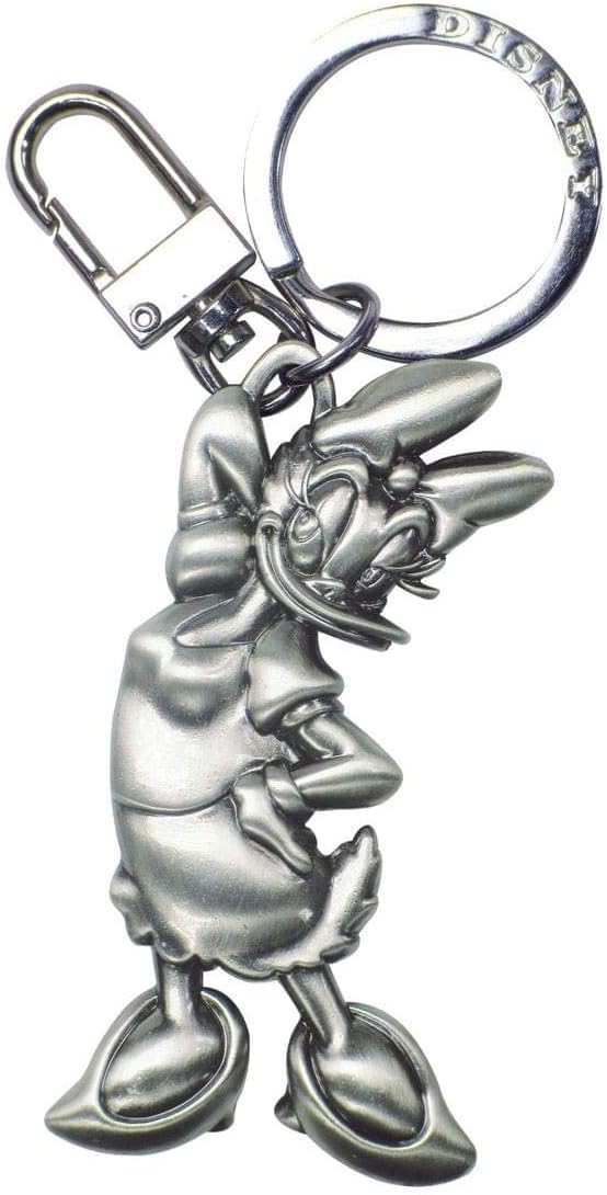 Amazon.com: Disney Daisy Duck Pewter Keyring,Silver : Clothing, Shoes ...