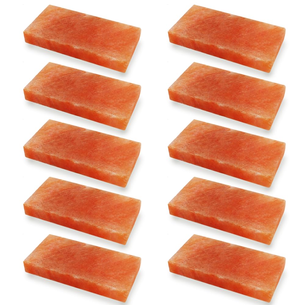 Amazon.com: Himalayan Pink Salt Tiles 8"x4"x1" for Spa, Sauna - Salt ...