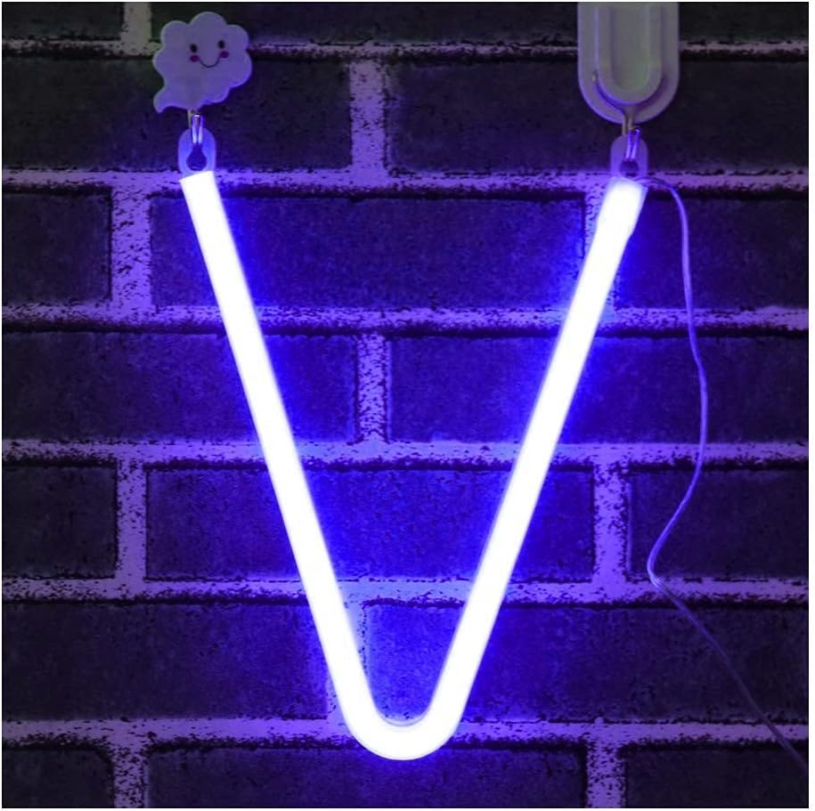 Amazon.com : Neon Sign, Letter Neon Signs Neon Alphabet Light Light Up ...
