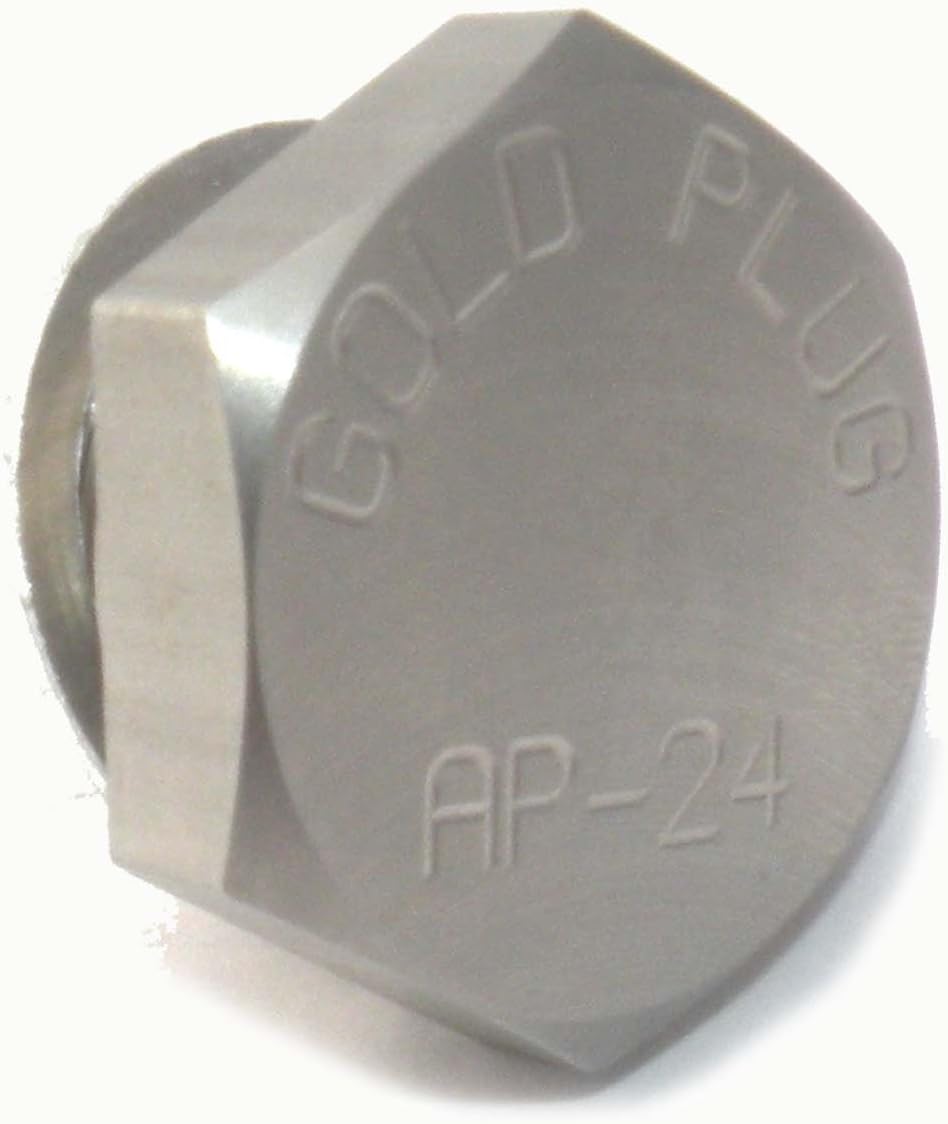 Amazon.com: GoldPlug Stainless Steel Magnetic Drain Plug AP-24-1.25 ...