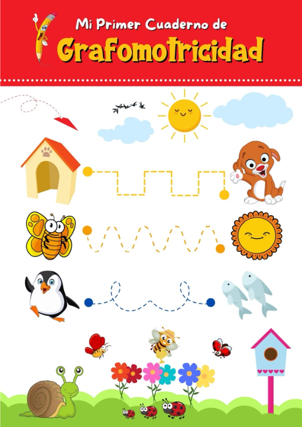 Mi Primer Cuaderno De Grafomotricidad: Mejora la forma de tomar el ...
