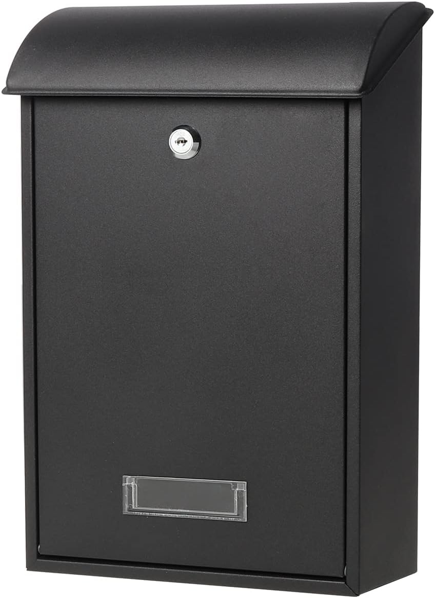 AdirOffice Wall Mount Mailbox - Combination Mailbox with Keys- Durable ...